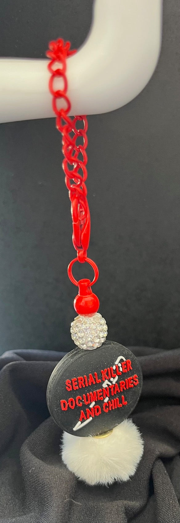 Serial Killer Cup Charm – Simply Scary Designs